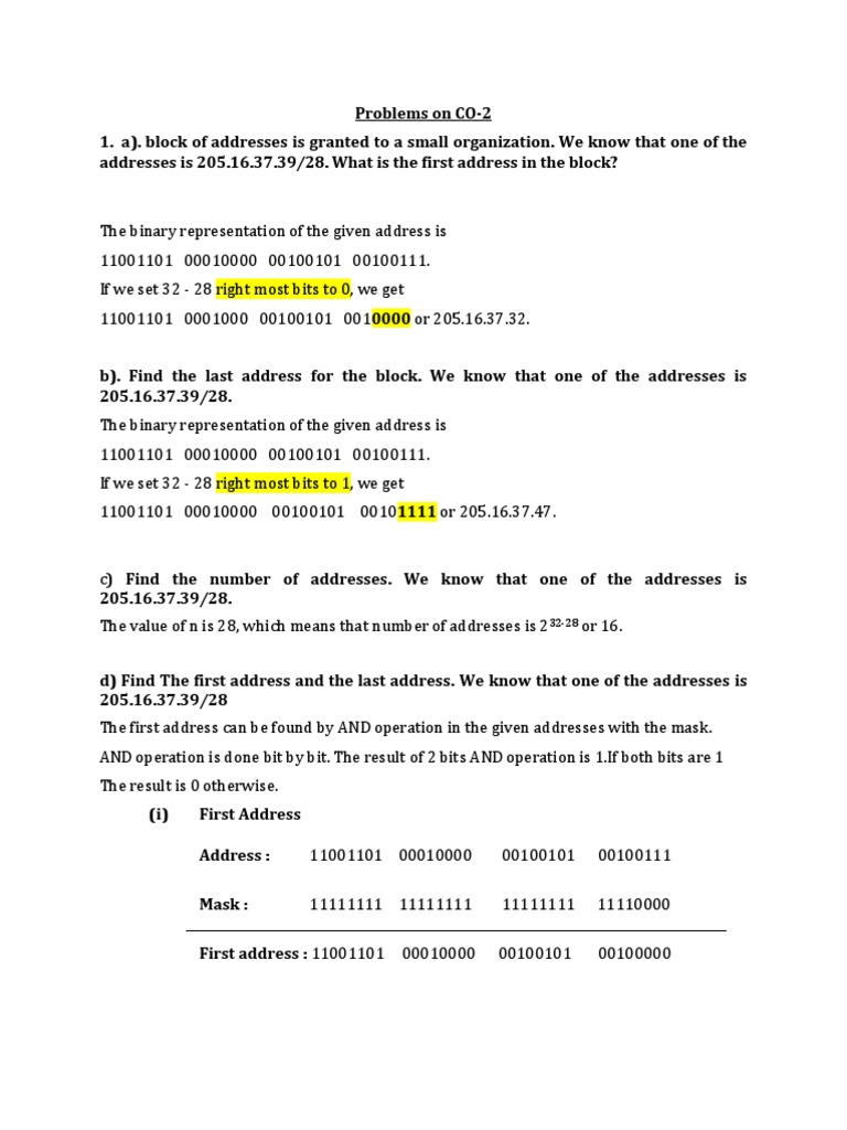1234 | PDF | Ip Address | Computer Architecture