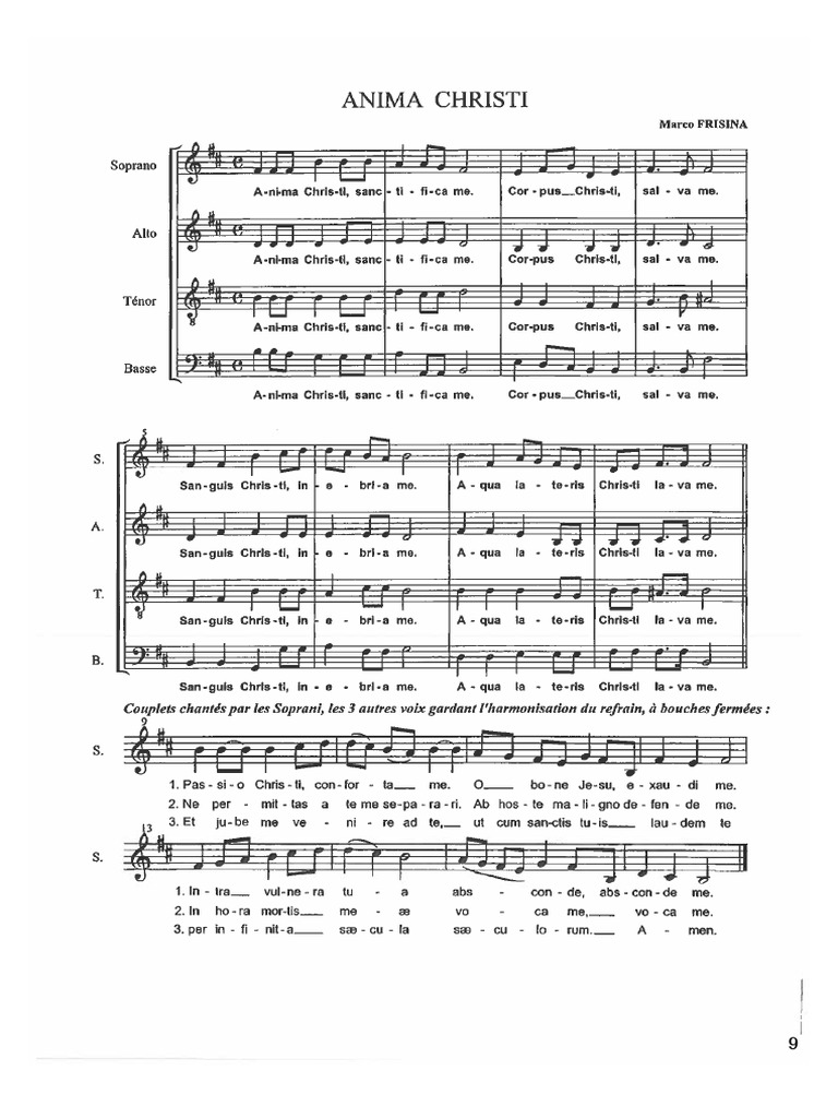 Anima Christi | PDF