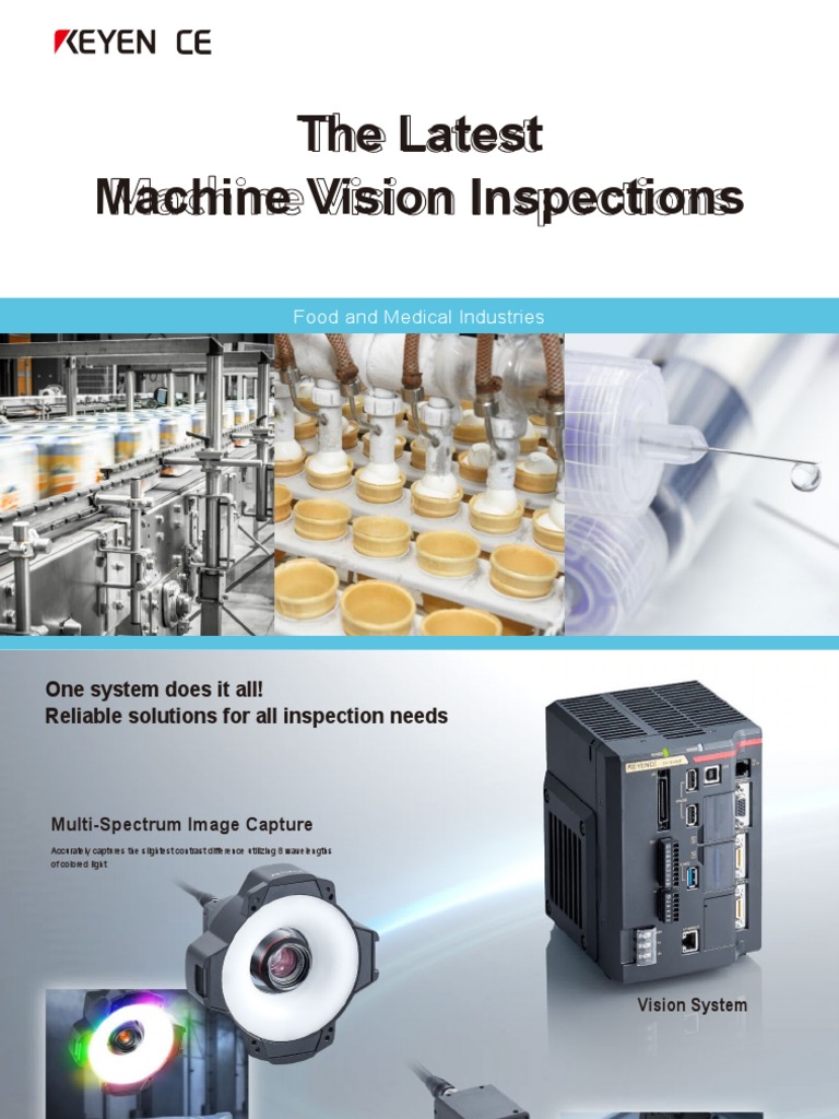 The Latest Machine Vision Inspections: Food and Medical Industries ...