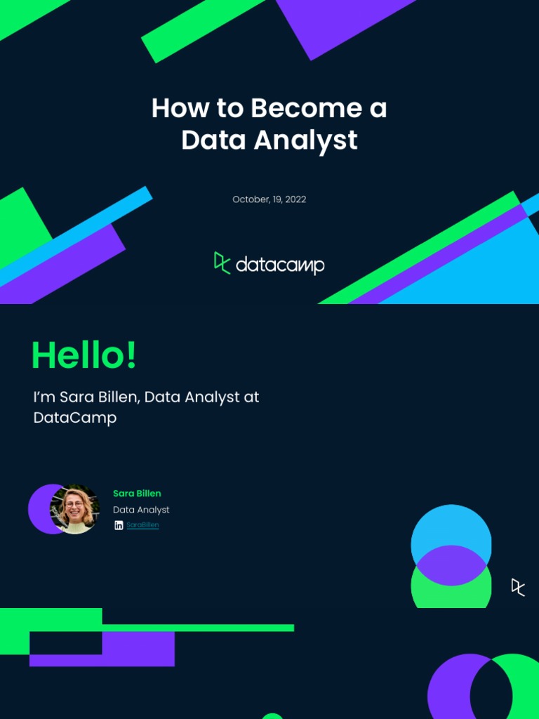 How To Become A Data Analyst | PDF | Computers