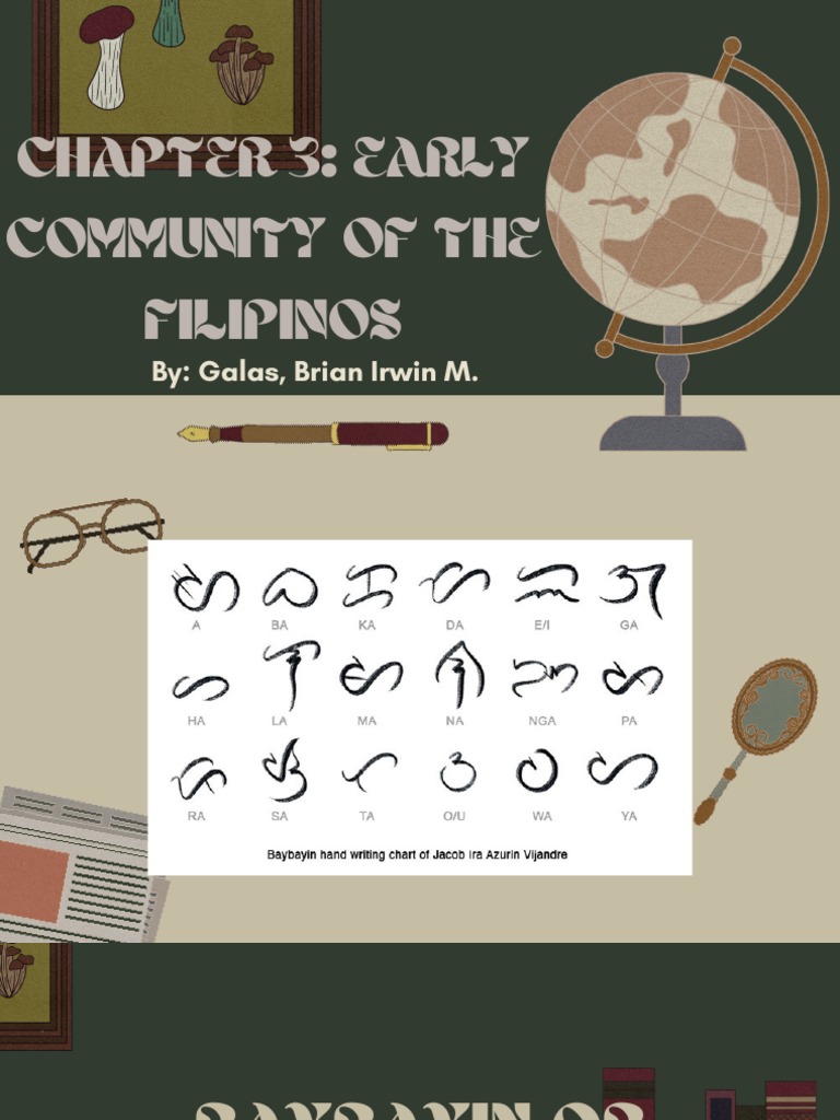 Chapter 3 Early Community of The Filipinos | PDF | Philippines ...