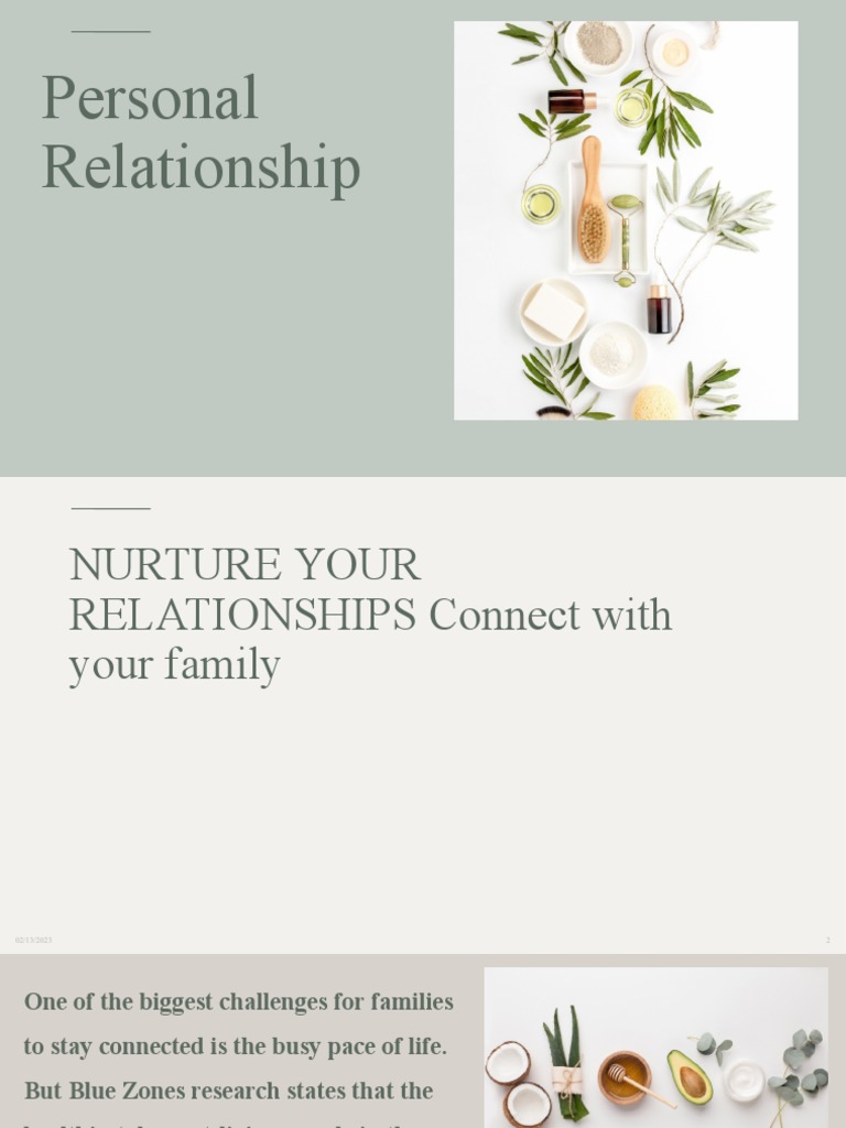 Personal Relationship (Nurture Your Relationship) | PDF | Compassion ...
