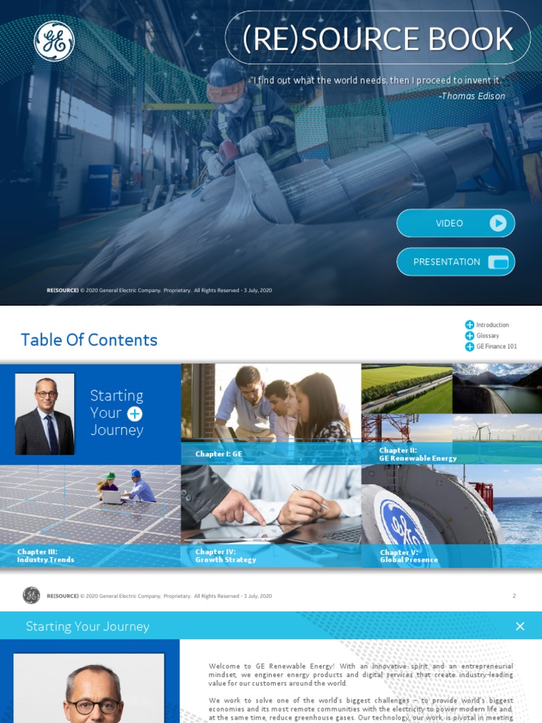 GE Renewable Enegry Resource Book (RE) en | PDF | General Electric ...