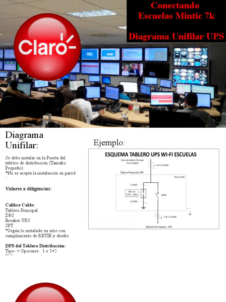 Diagrama Unifilar UPS | PDF
