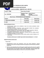 Contoh RPH Peperiksaan - Ulangkaji + Exam | PDF