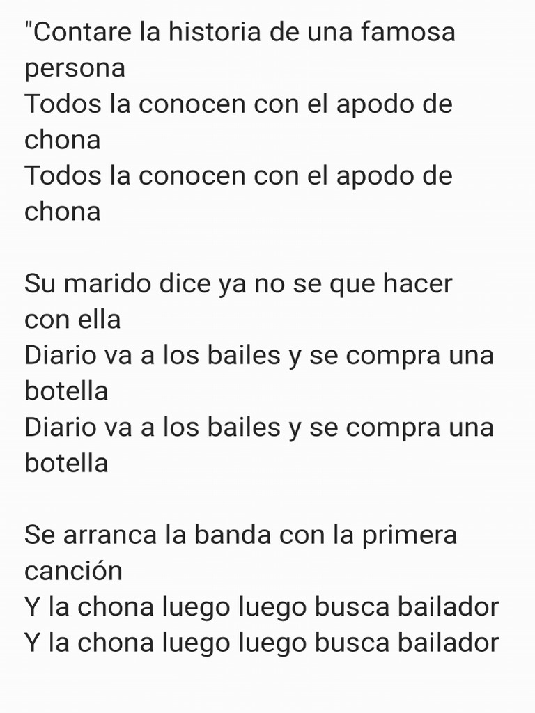 La Chona Letra - Buscar Con Google - 221123 - 174704 | PDF