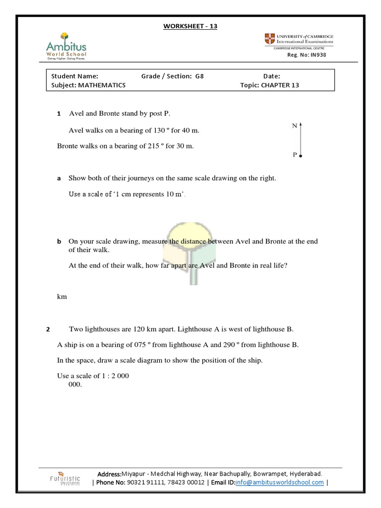 CP Worksheet G8 Chapter 13 | PDF | Mathematics | Geometry