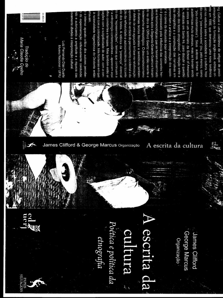 Livro Marcus e Clifford A Escrita Da Cult Ok | PDF