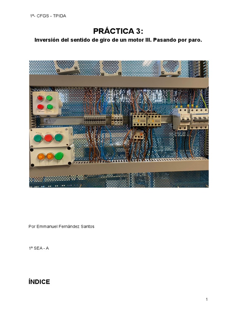 Memoria 3 EFS | PDF | Electricidad | Energia electrica