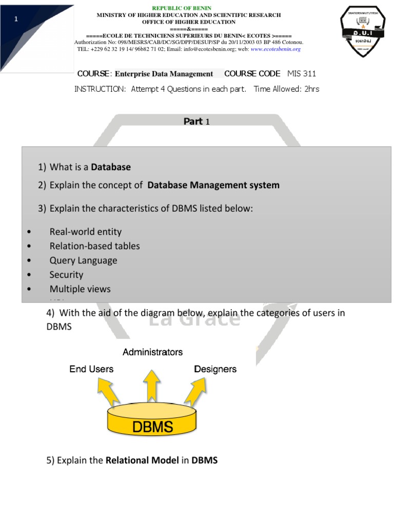 Database and PHP Fundamentals | PDF | Databases | Php