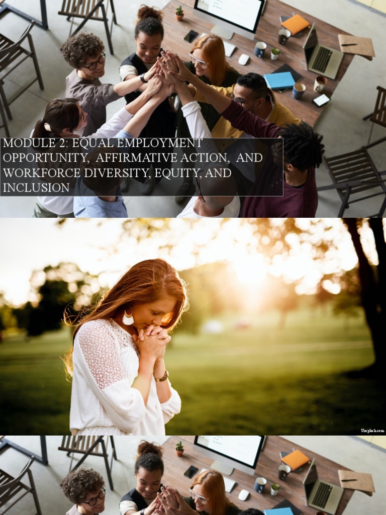 Equal Employment Opportunity, Affirmative Action, and Workforce Diversity | PDF | Affirmative ...