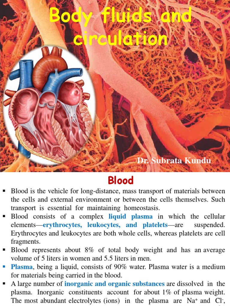 Chapter 18 - Body Fluid and Circulation | PDF | Heart Valve | Atrium ...