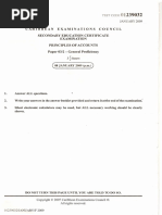 Principles of Accounts (POA) CXC NOTES | PDF | Debits And Credits | Expense