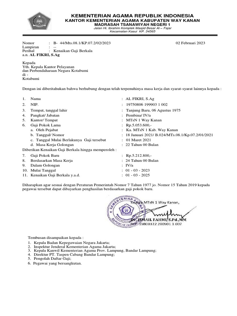 KGB Alfikri 2023 | PDF