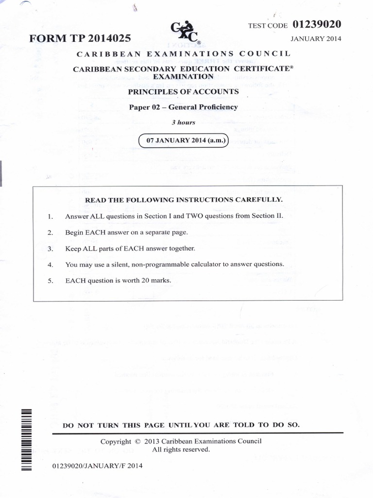 POA Jan - 2014 P2 | PDF