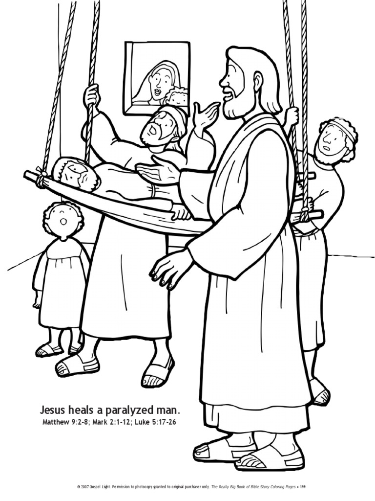 95 Jesus Heals A Paralyzed Man | PDF