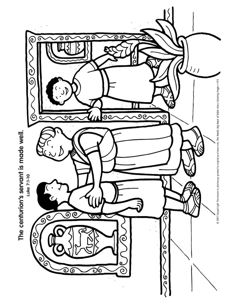 92 The Centurion' S Servant Is Made Well | PDF | Jesus | Religious ...