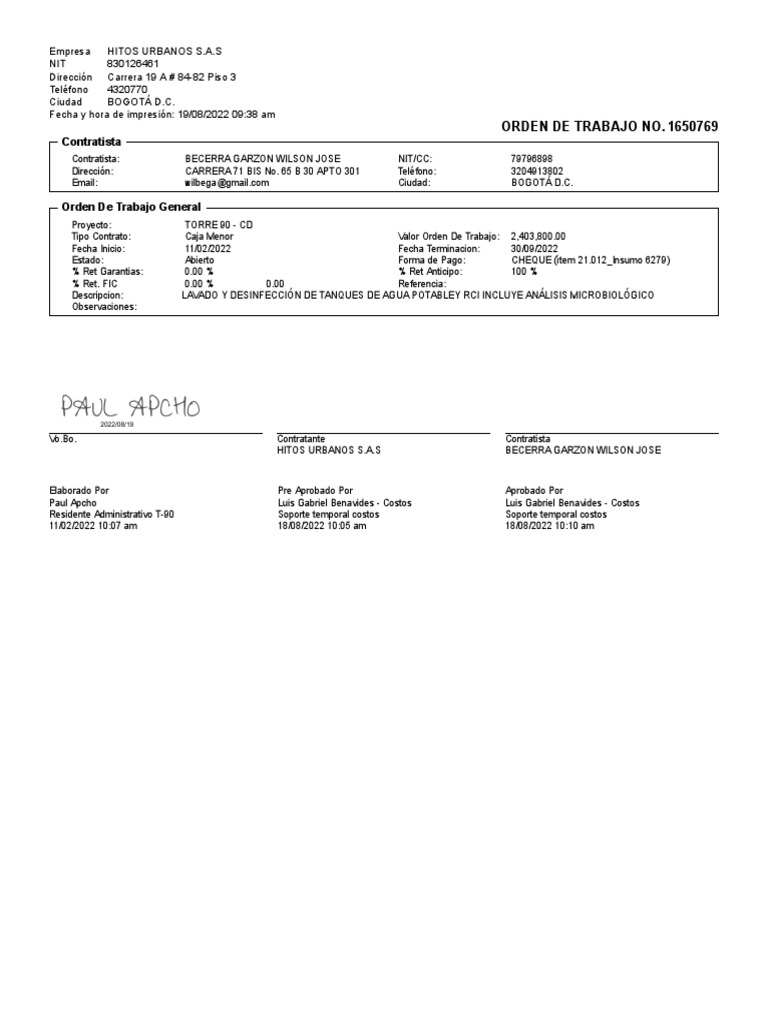 Acp-2 | PDF | Presupuesto | Factura