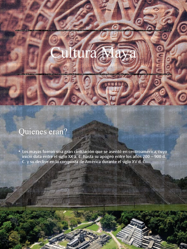 Cultura Maya | PDF