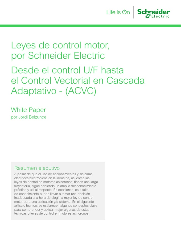 Leyes Control Motor | PDF | Ingenieria Eléctrica | Electricidad