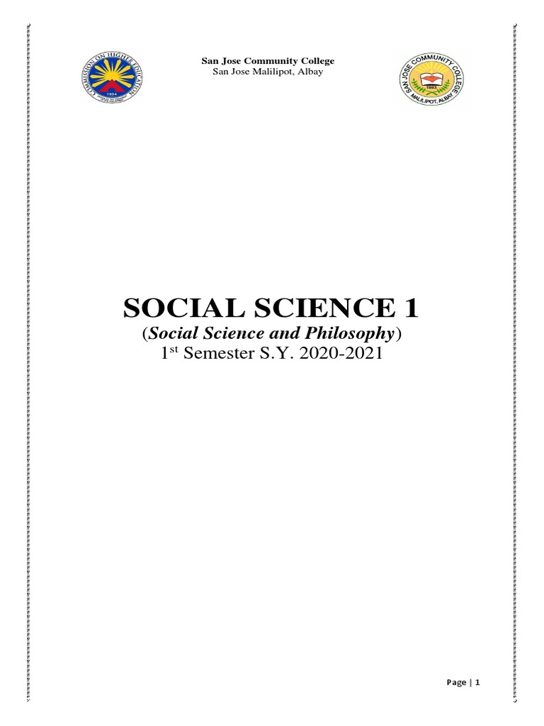 Midterm Module 3 Soc. Sci. Philo | PDF | Knowledge | Reality