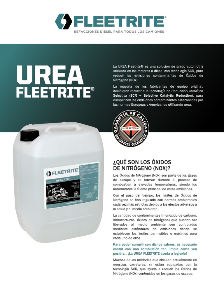 Ficha Urea | PDF