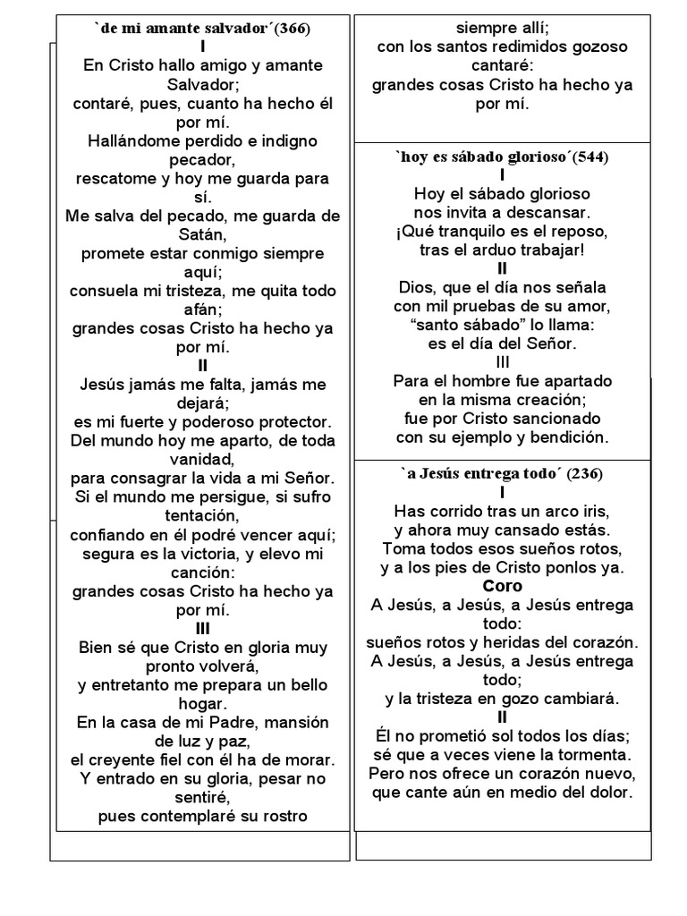 HIMNARIO | PDF | Cristo (título) | Jesús