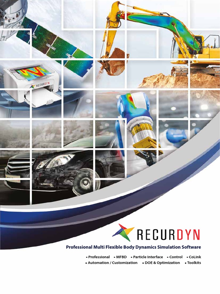 RecurDyn Brochure AllProducts en 210908 Web | PDF | Computers