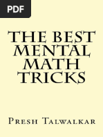 Easy Mental Math Cheat Sheet | PDF