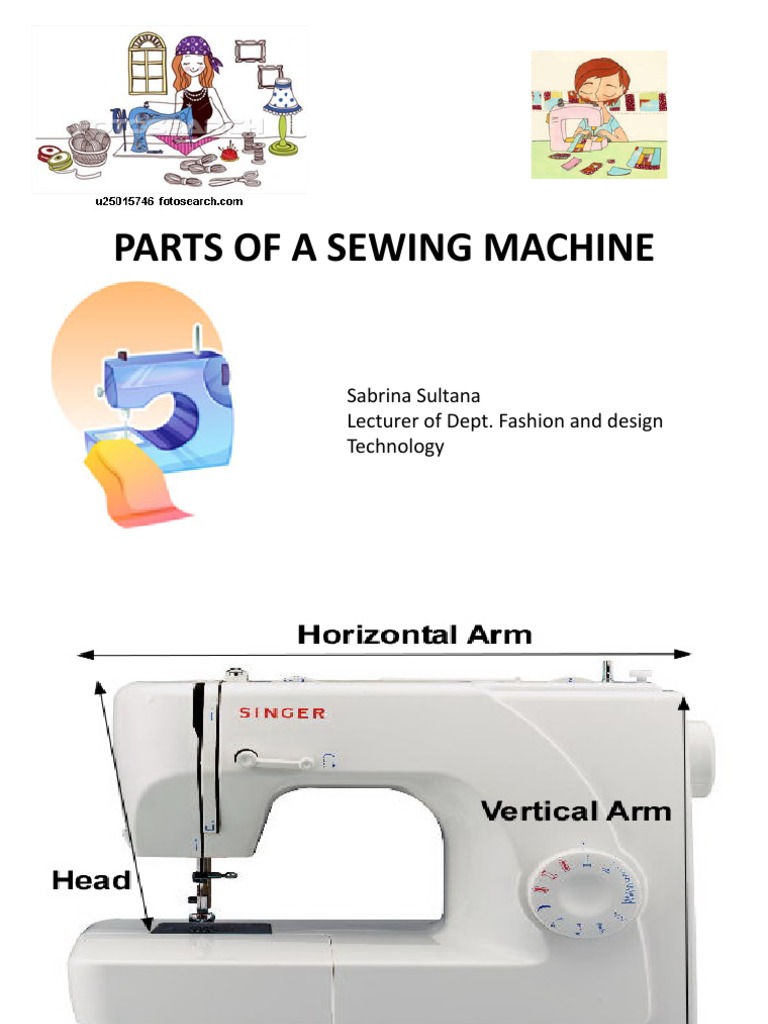 Part of The Sweing Machine | PDF | Sewing Machine | Manufactured Goods