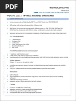 E85014-0004 - EST4 Cabinets and Chassis | PDF | Door | Network Switch