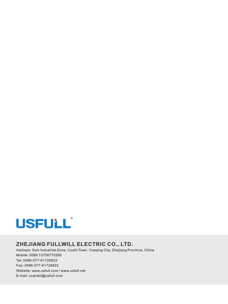 Usfull Solar Pump Inverter Catalog 2021 | PDF | Power Inverter ...