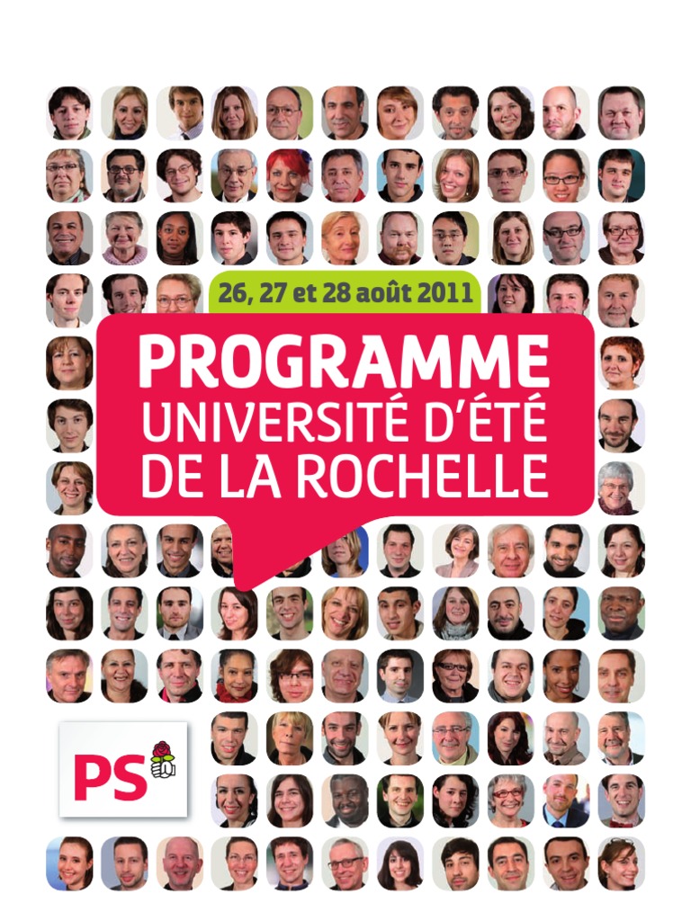 Université D'été Du PS: Le Programme | PDF | Front national (France ...