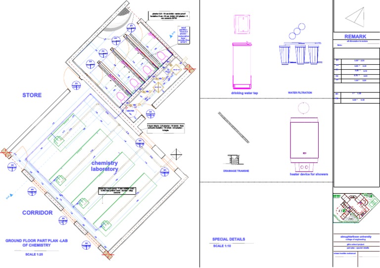 Architecture..wc Sections | PDF | Building Engineering | Building Materials