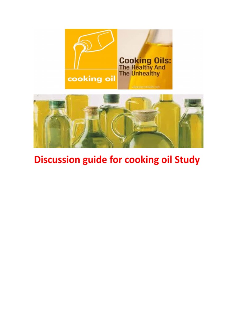 Cooking Oil Quali Exercise1 | PDF | Brand | Qualia