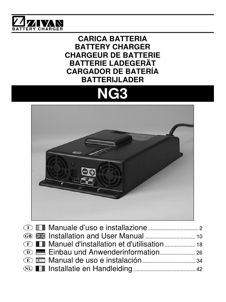 Zivan Ng3 Manual | PDF
