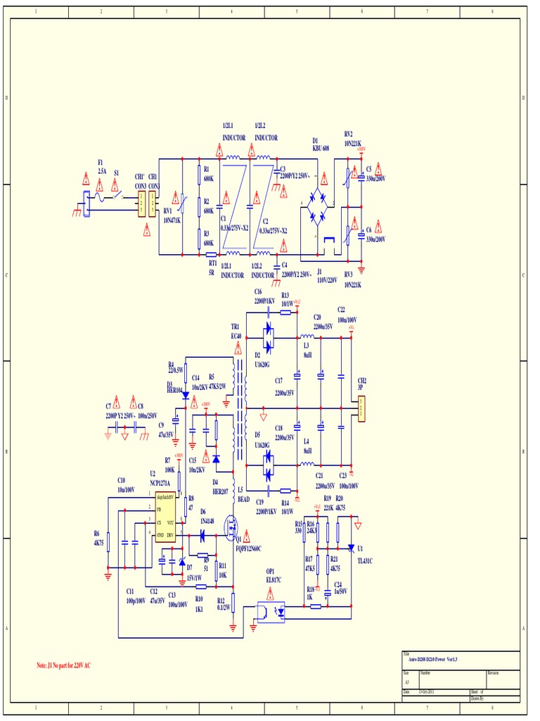 Samson Auro d208 d210 Schematic | PDF