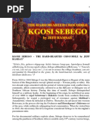 Mampuru II: King of the Pedi People | PDF