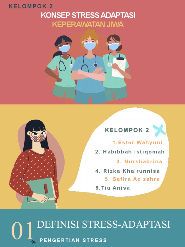 Kelompok2 - KONSEP STRESS ADAPTASI KEPERAWATAN JIWA | PDF