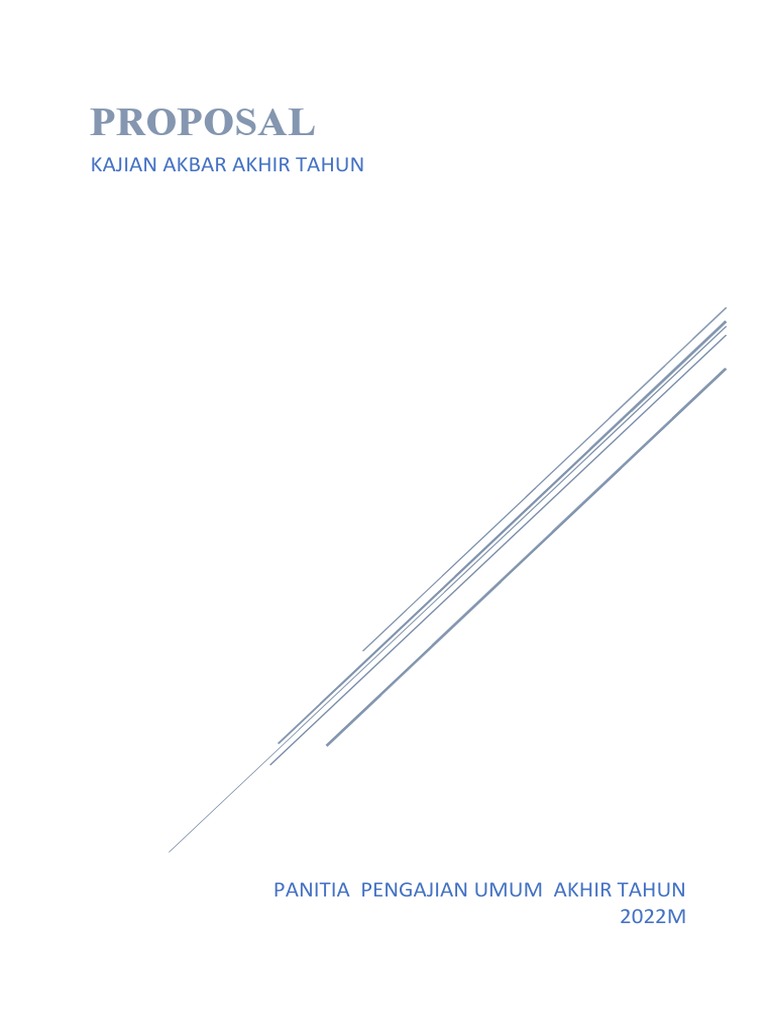 Proposal Pa RT | PDF | Griya & Taman | Sains & Matematika