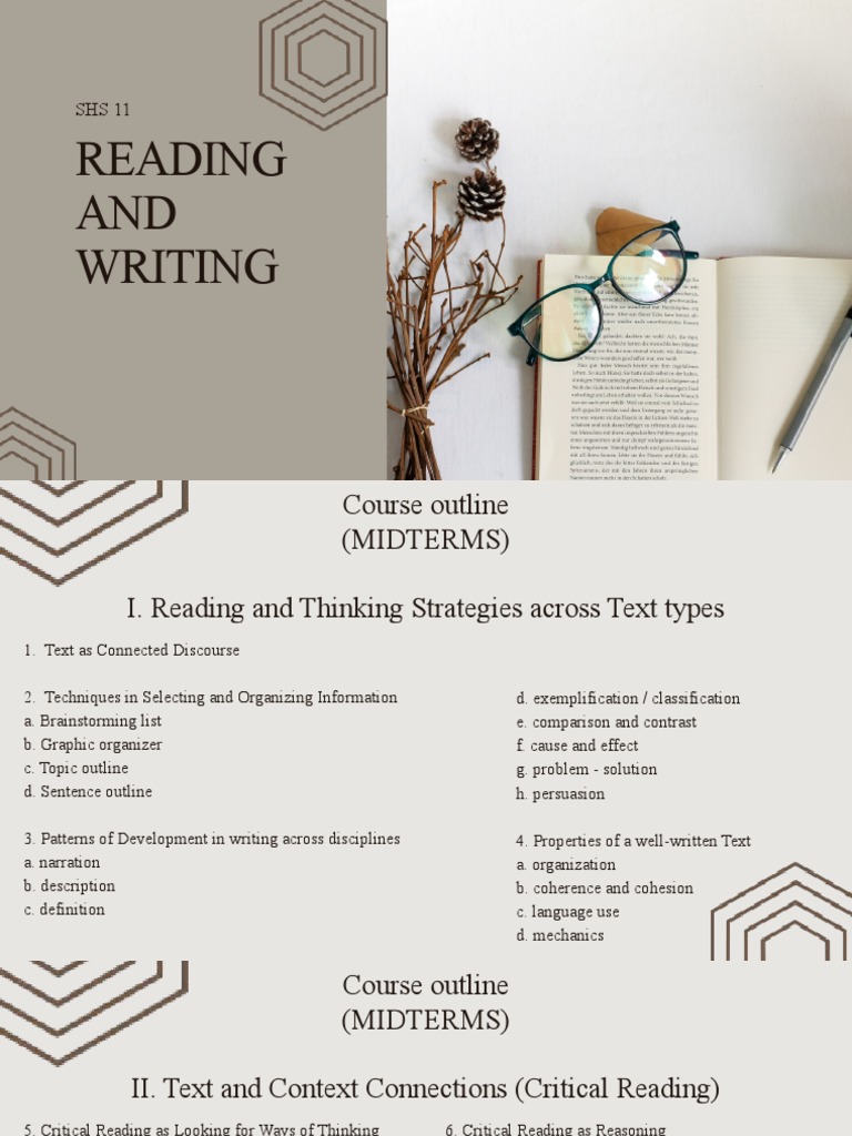 RW - 1 Text As Connected Discourse | PDF | Reading Comprehension | Thought