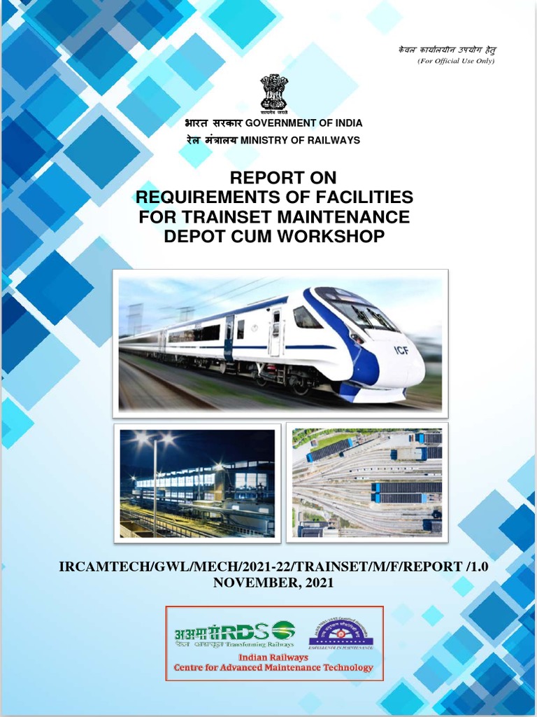 Infrastructure Facilities Trainset Depot Draft Final V1 0 | Download ...