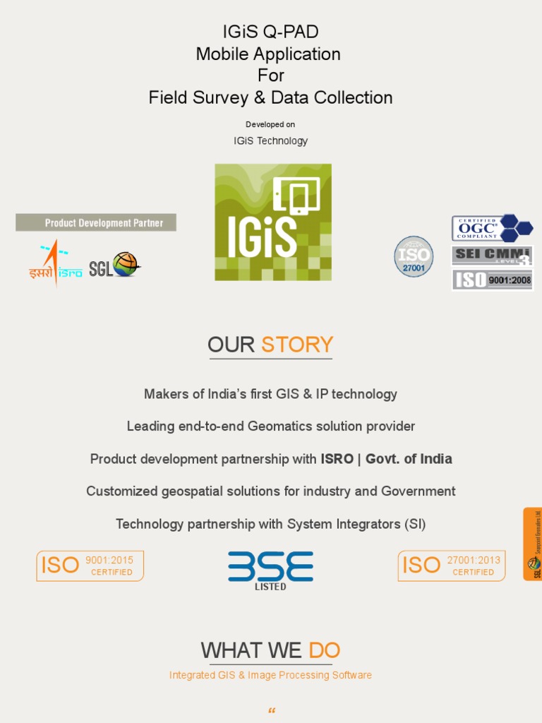 IGiS QPad | PDF | Geographic Information System | Geomatics