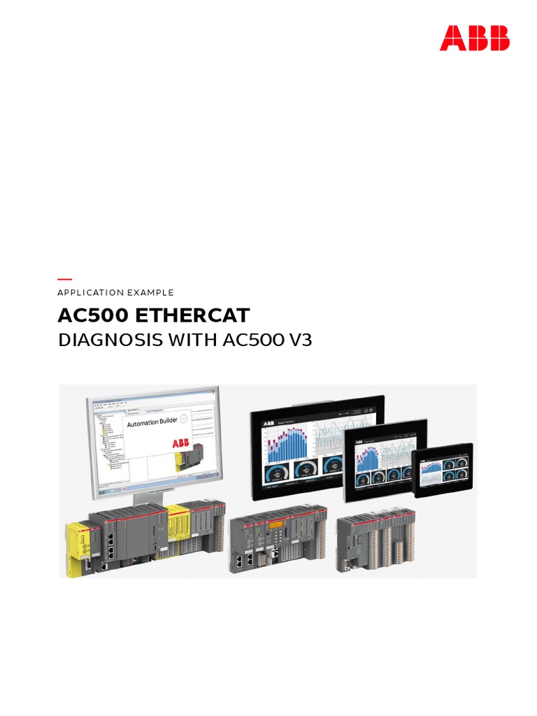 AC500 EtherCAT - Diagnosis With AC500 V3 | PDF