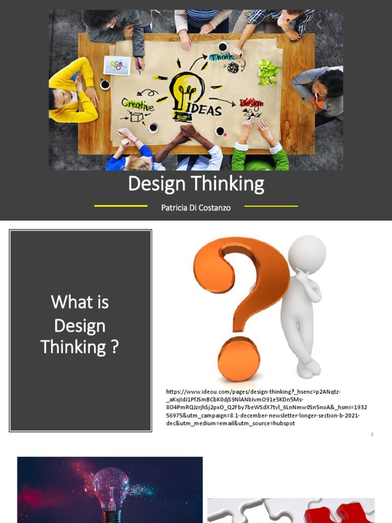Design Thinking - 2022 | PDF | Design Thinking | Prototype