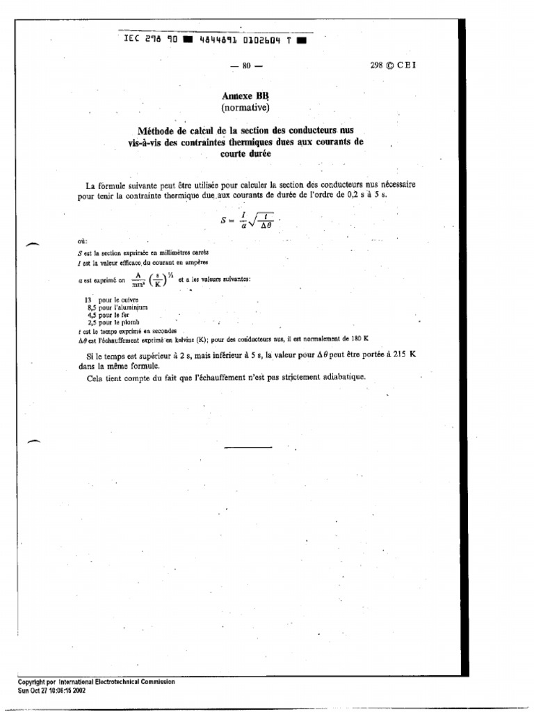 IEC 60298-1990 Parte4 | PDF
