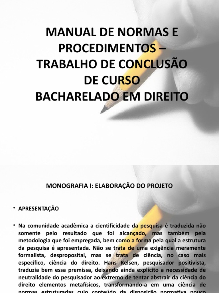 Manual de TCC | PDF