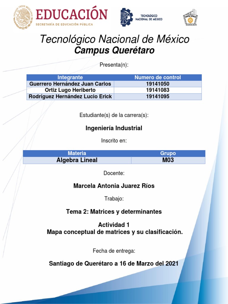 Mapa Conceptual de Matrices 1x3 | PDF | Cifrado | Matriz (Matemáticas)