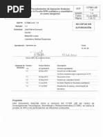Prueba RPR: Procedimiento y Control | PDF | Especialidades Medicas ...