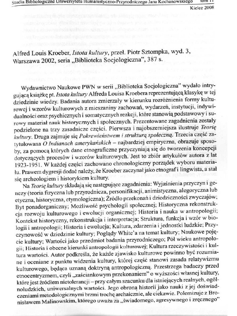 Kroeber | PDF